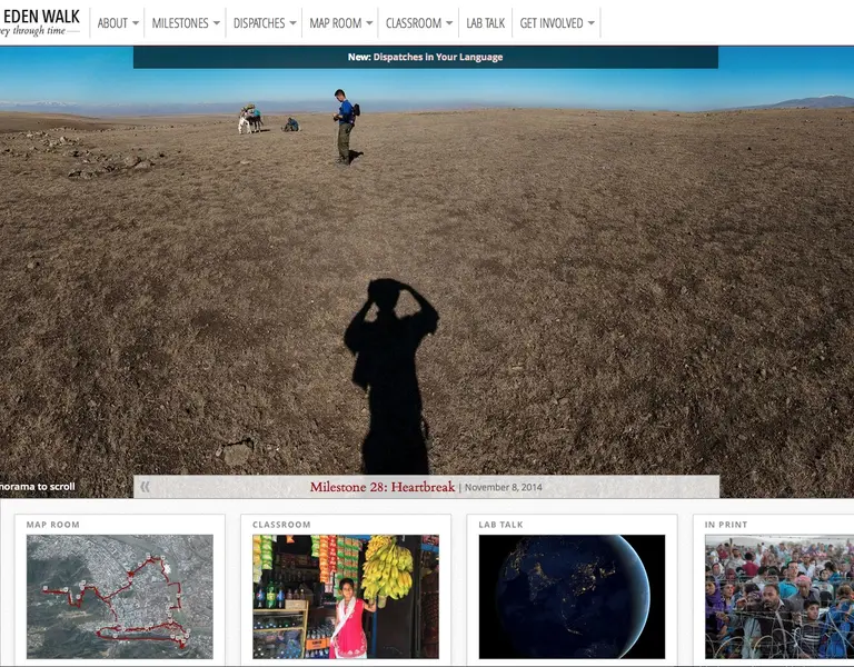 Out of Eden Walk Workshop for University Professors with Don Belt ...