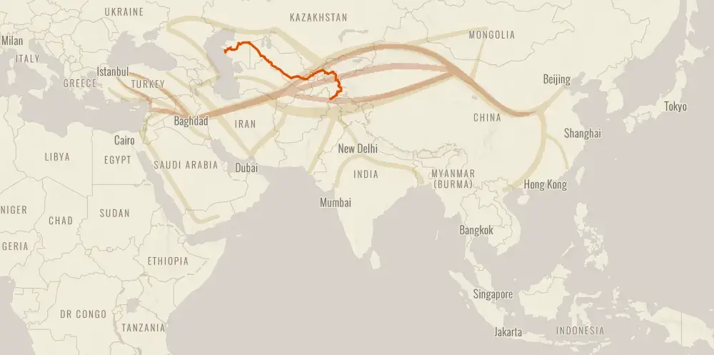Geographies of the Mind: Mentally Mapping the Silk Road | Pulitzer ...